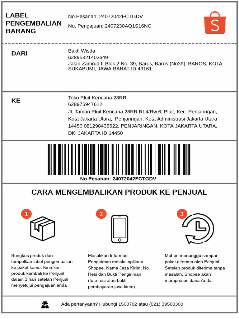 Get Return Label | PDF