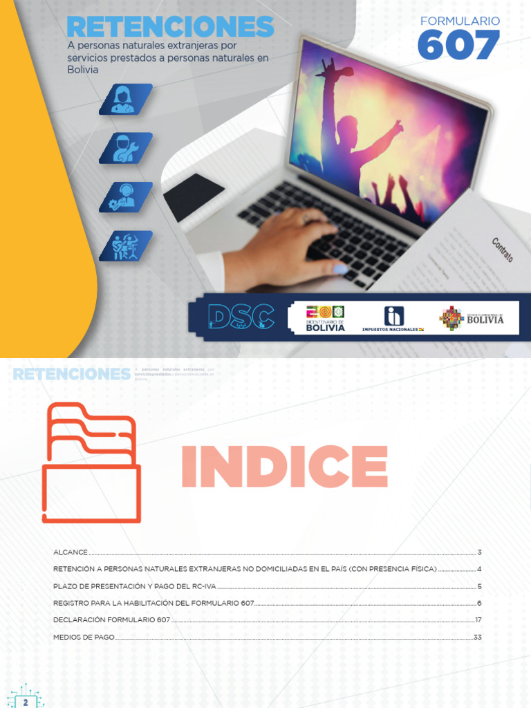 Texto Formulario 607 | PDF