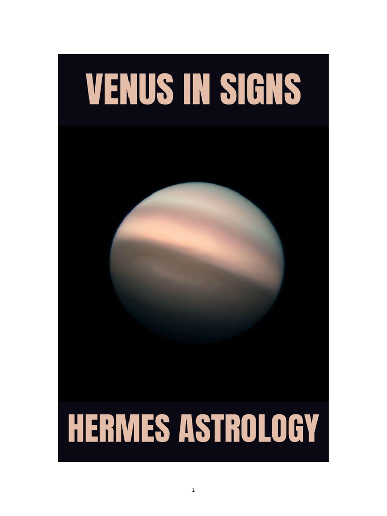 Venus in Signs | PDF