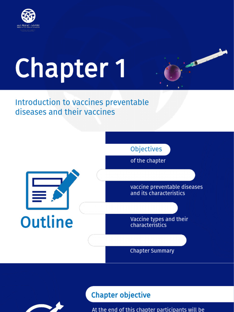 Chapter 1 Introduction To Vaccines and VPD | PDF