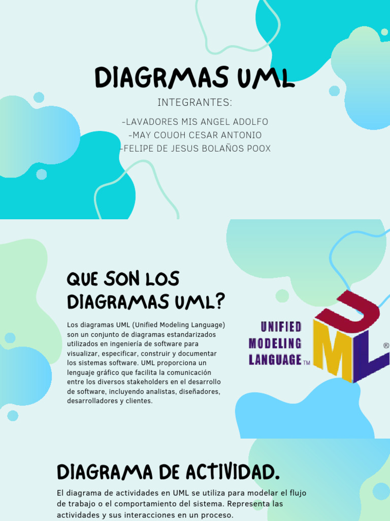 Guía Completa sobre Diagramas UML | PDF | Lenguaje de modelado ...