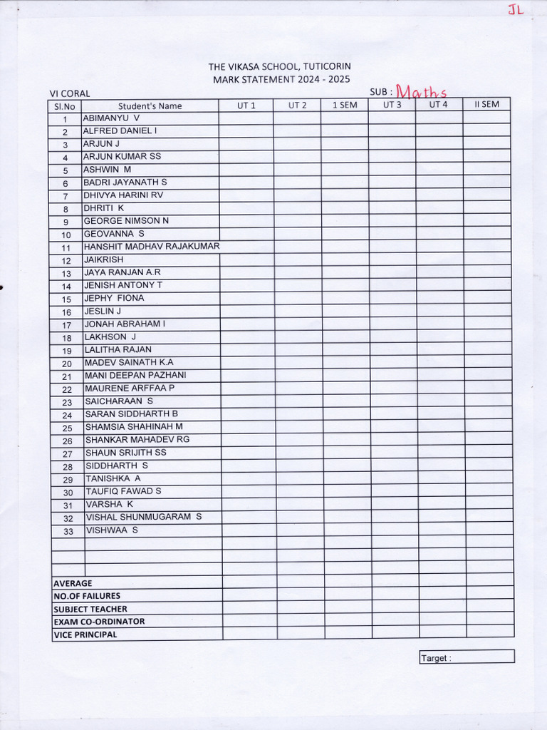 Mark Statement | PDF