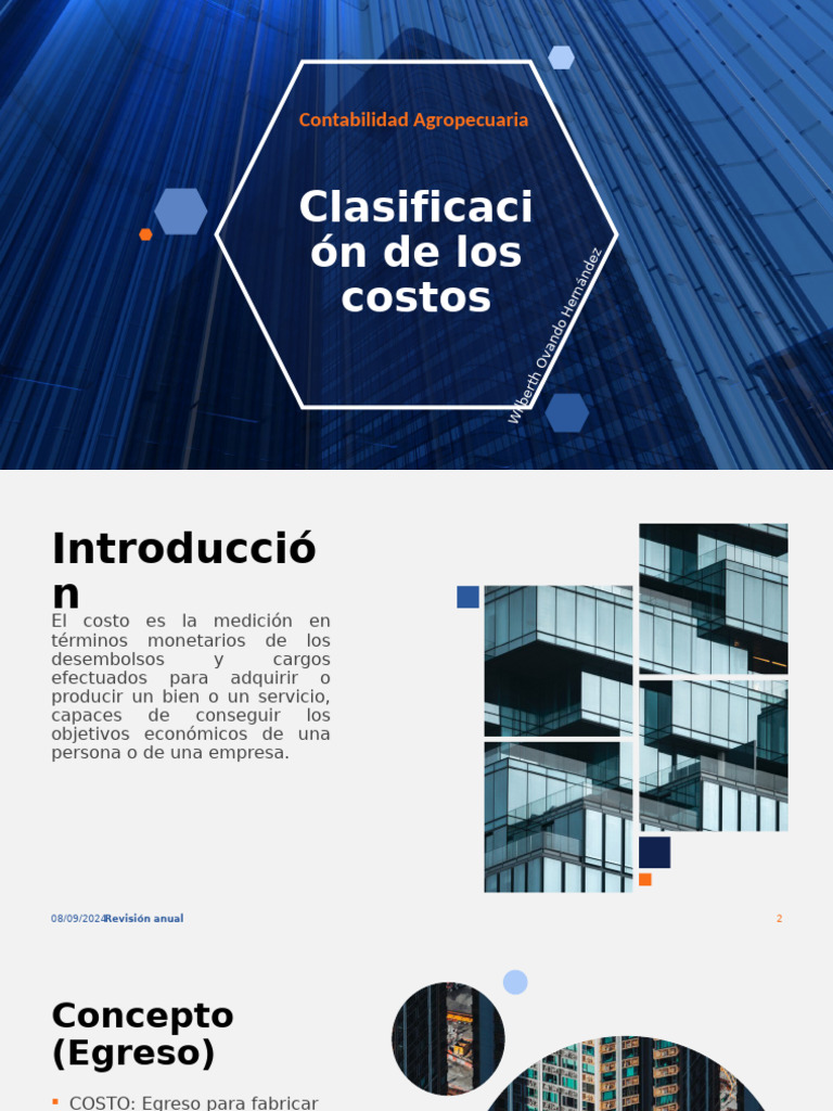 Clasificación de Los Costos | PDF