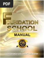 RCCG Dtce Calendar 2025 | PDF