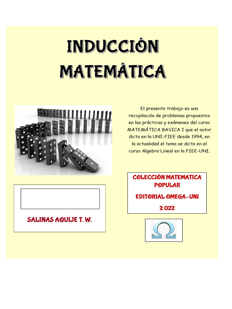 Problemas de Inducción Matemática 1 | PDF
