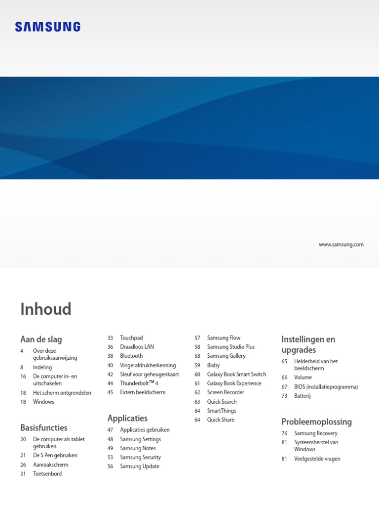 Samsung Galaxy Book 2 Pro Manual | PDF