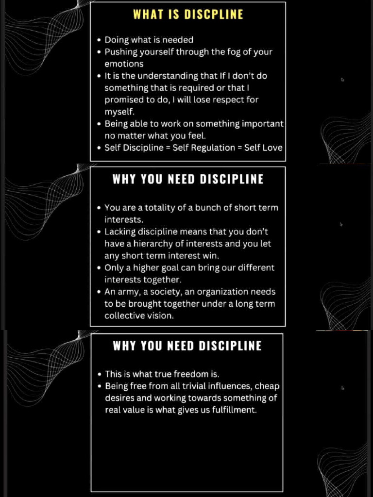 The Psychology of Self-Discipline | PDF | Disciplines | Psychological ...
