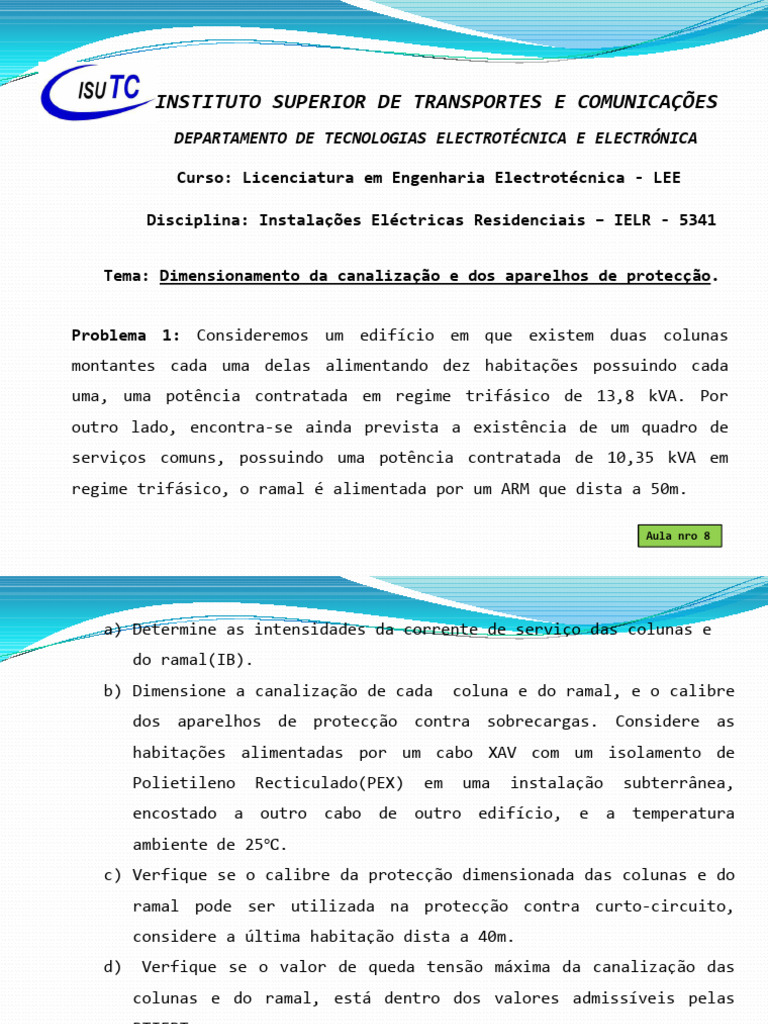 Aula 8 de IELR | PDF