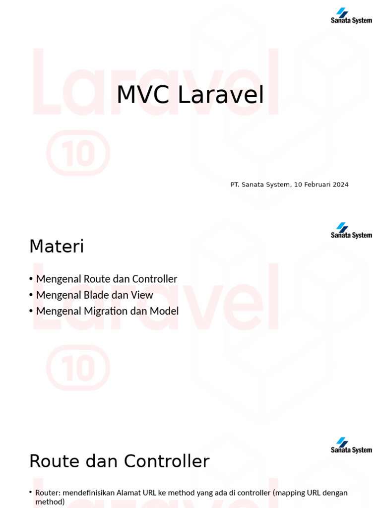 P2 - Pengenalan MVC | PDF