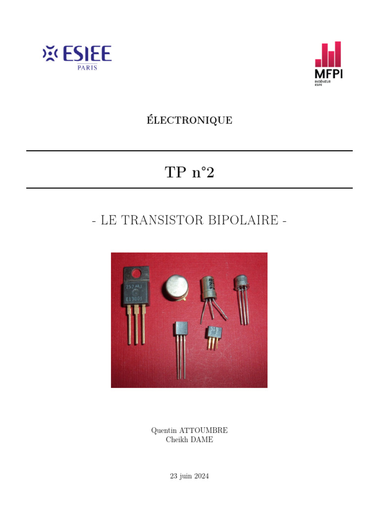 Tp2 Attoumbre Et Kebe | PDF
