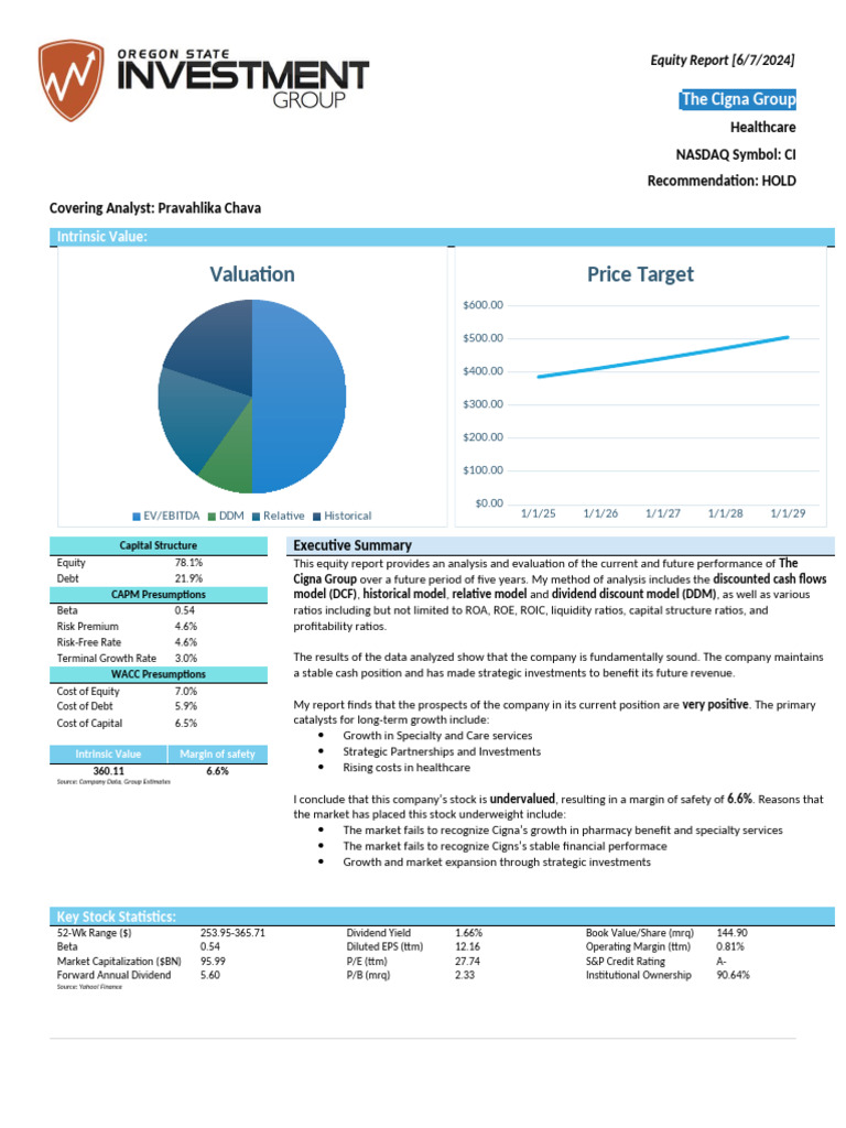 CI Report Spring 2024 | PDF