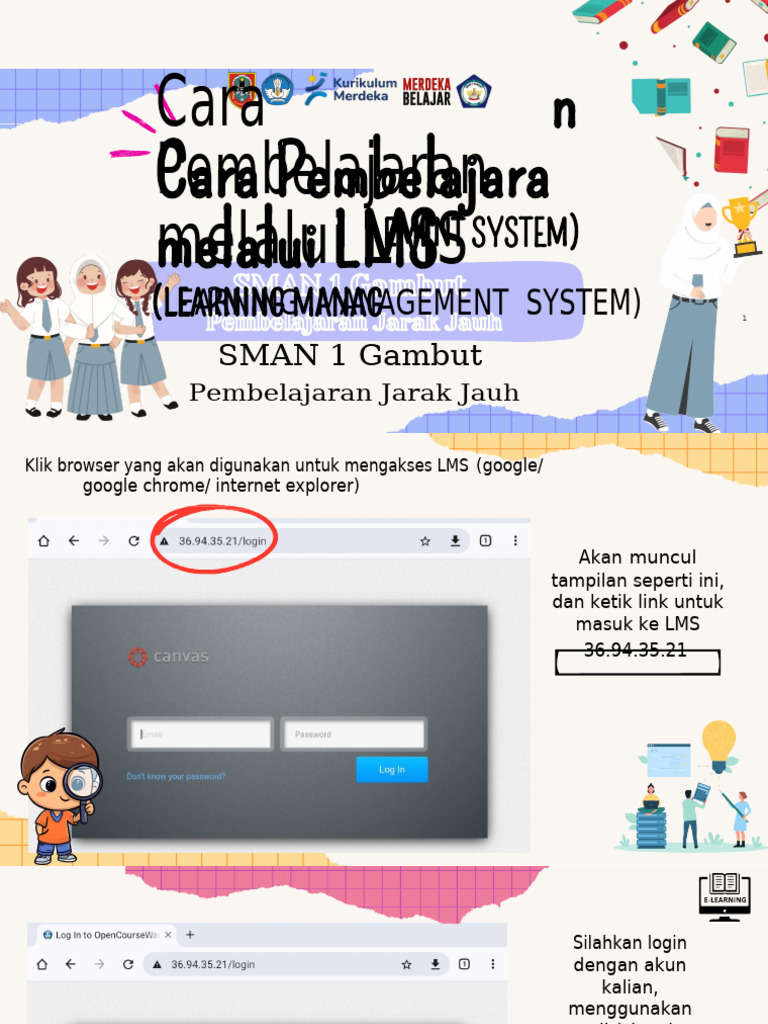 Cara Pembelajaran Melalui LMS - 20240716 - 124944 - 0000 | PDF