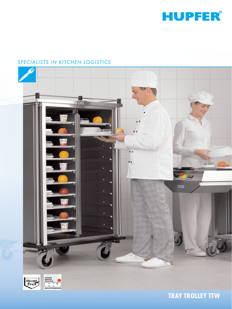 Tray Transport Carts Hupfer Brochure - 30 3 Eng | PDF