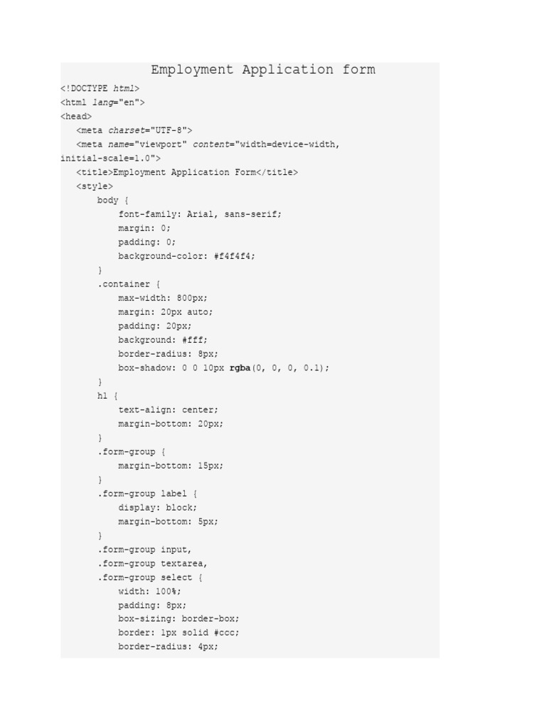 HTML Assignmnet | PDF