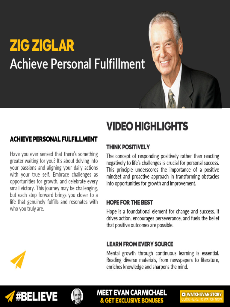 12 June Zig Ziglar Motivation FAIL Your Way To SUCCESS | PDF