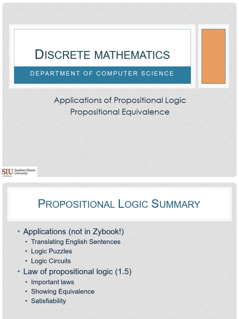 Lecture02 Applications | PDF