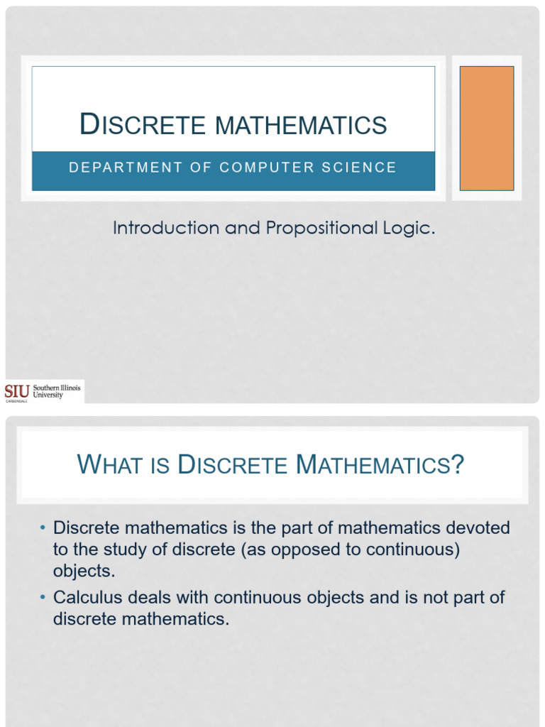 Lecture01 Propositional Logic | PDF Lecture01 Propositional Logic | PDF