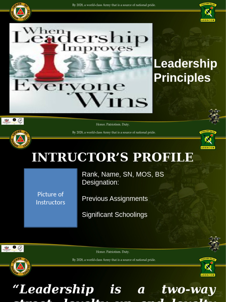 Leadership Principles | PDF
