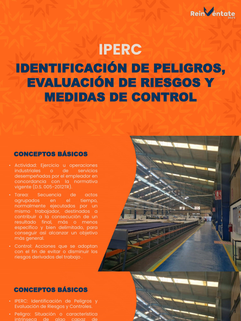 Presentacion IPERC | PDF | Riesgo