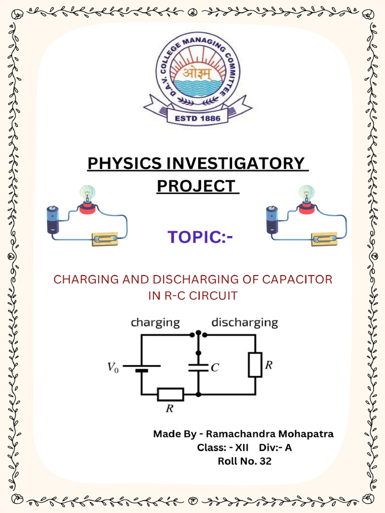 Physics Investigatory Project | PDF