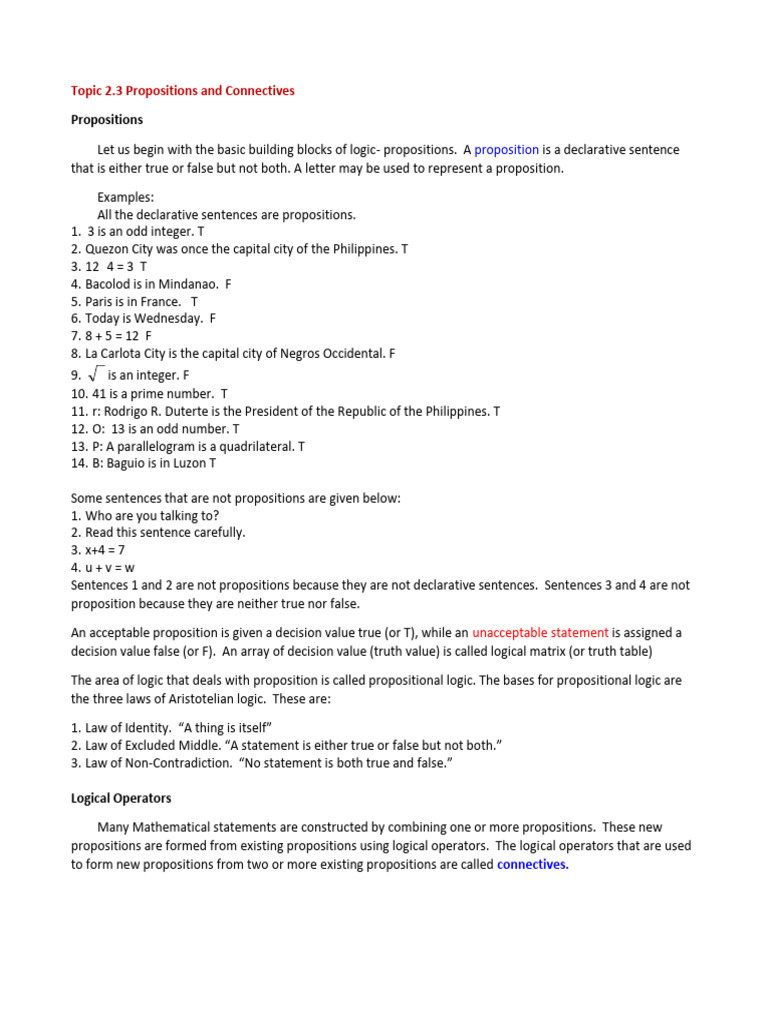 GE 4 Module 2 Topic 2.3 | PDF