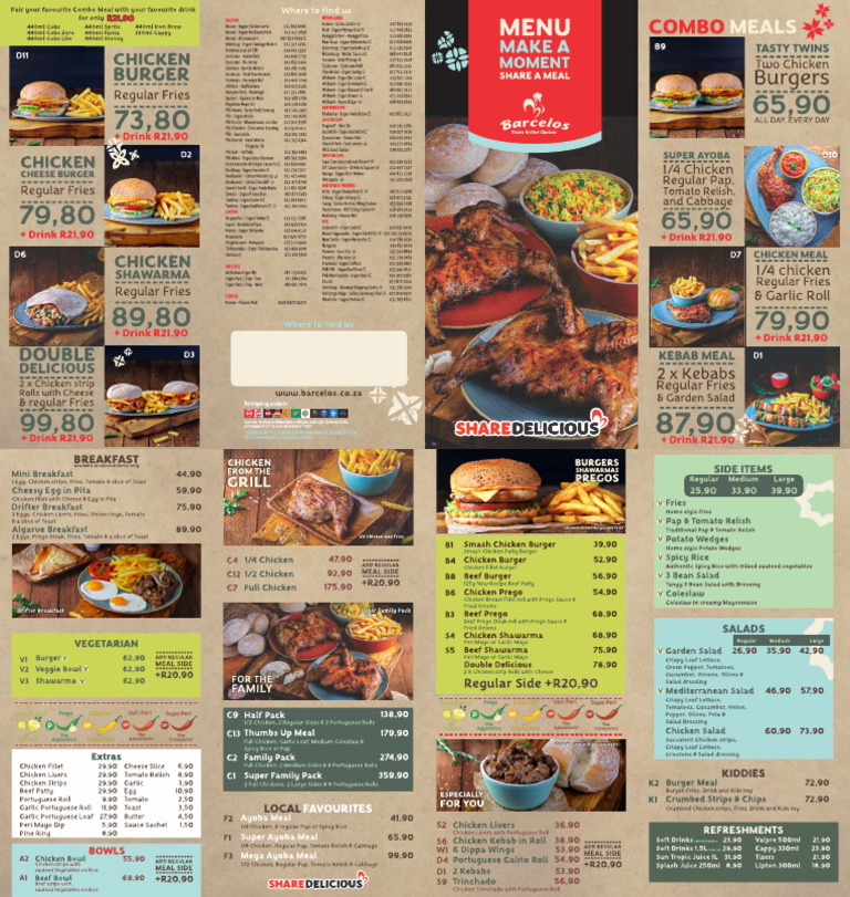 Barcelos Menu 12 2023 | PDF