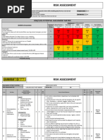 Risk Assessment Fence Installation | PDF | Occupational Safety And ...