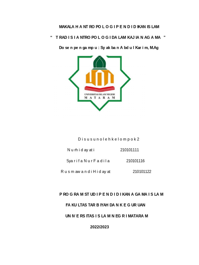 Disusunolehkelompok2 N U RH I D Ay at I 210101111 Syarifanurfadila 210101116 R U S M Aw A N D I ...