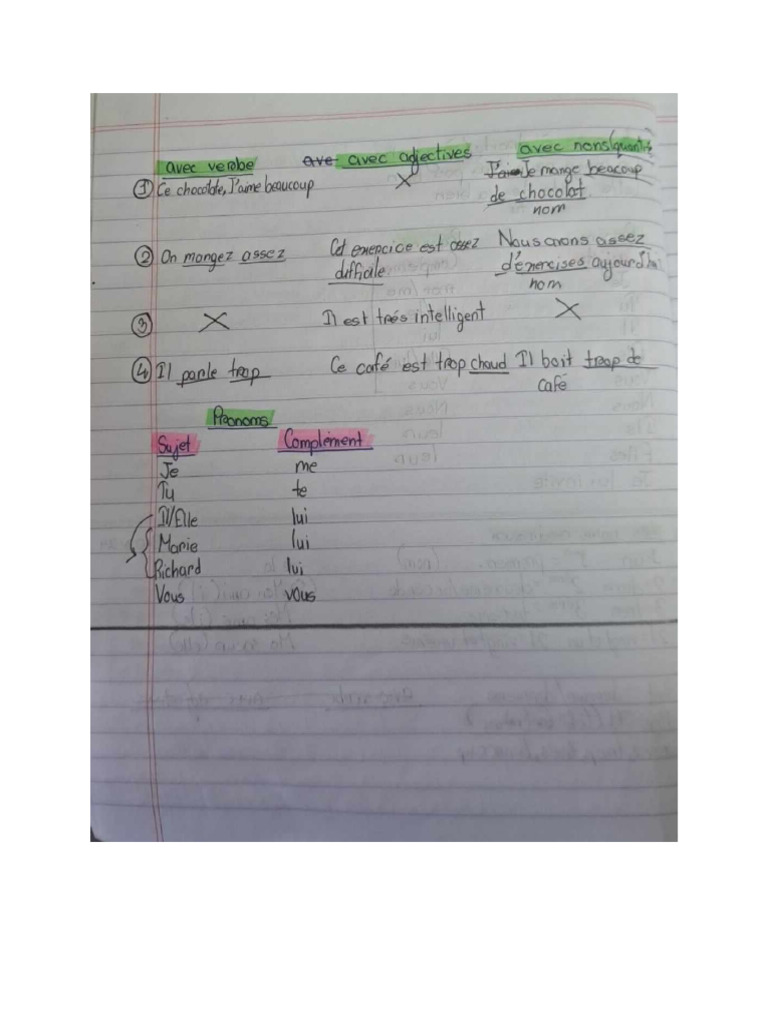 French Pronoun | PDF
