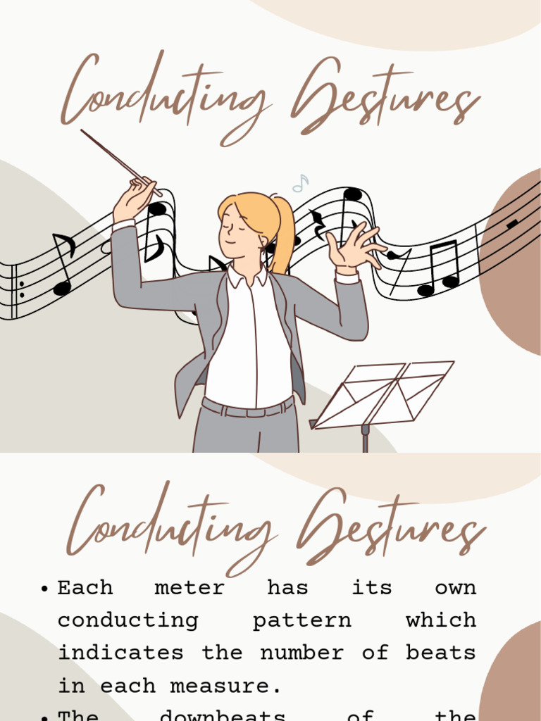 Essential Conducting Gestures Guide | PDF