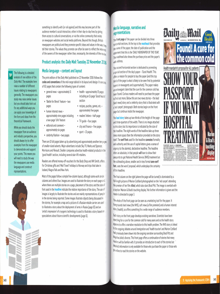Daily Mail Textbook | PDF