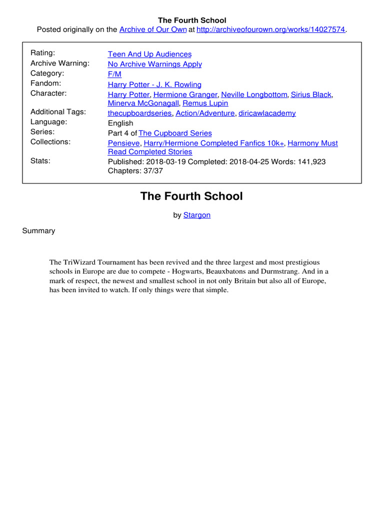 The Fourth School | PDF