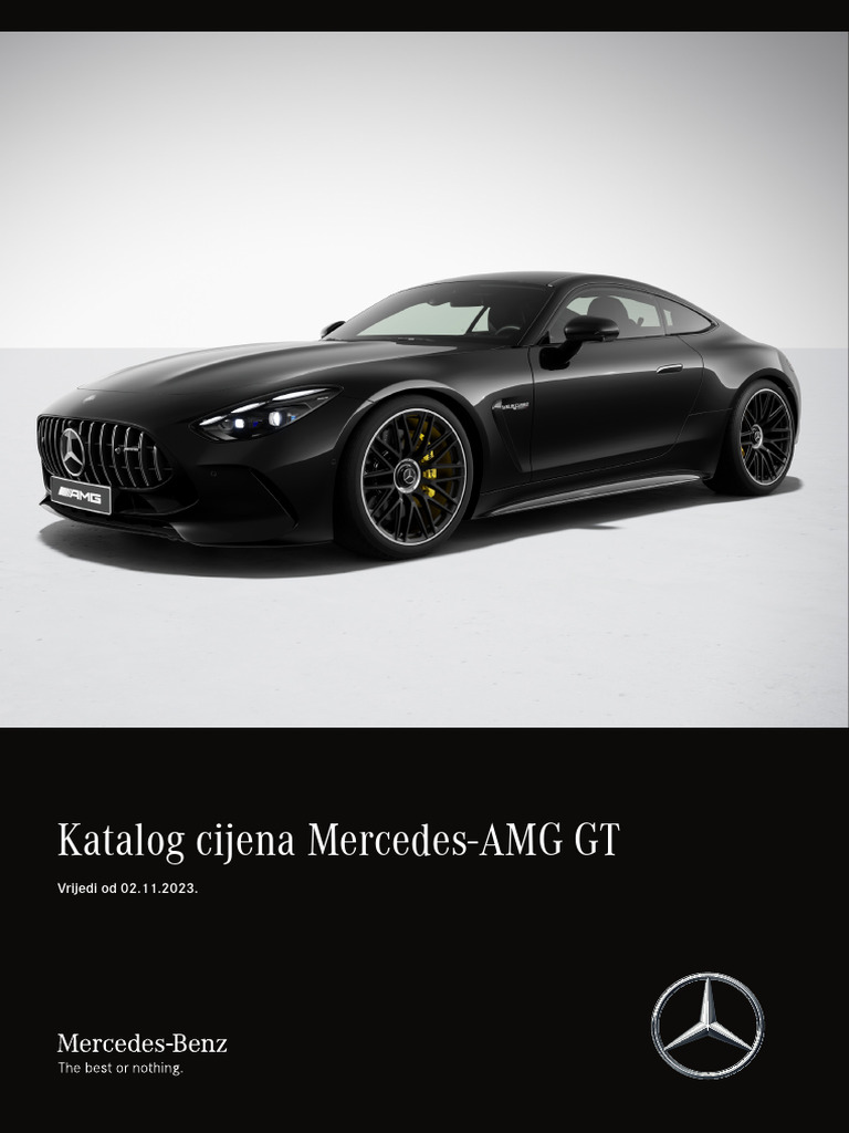 Mercedes Cjenik AMG GT | PDF