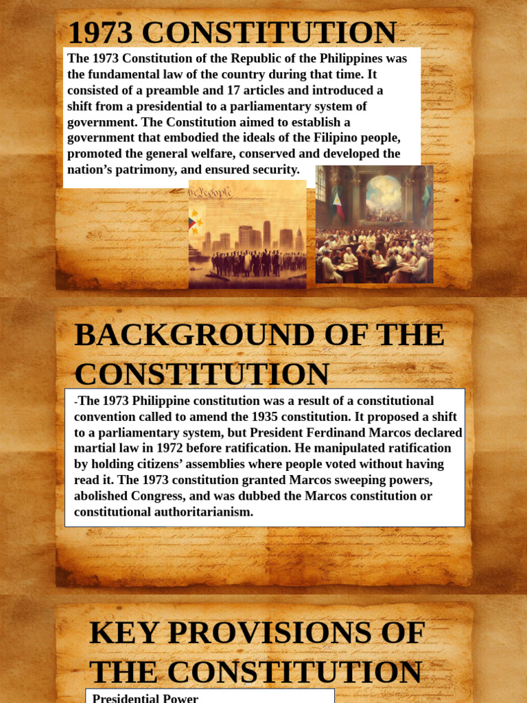 RPH (1973 Constitution) | PDF