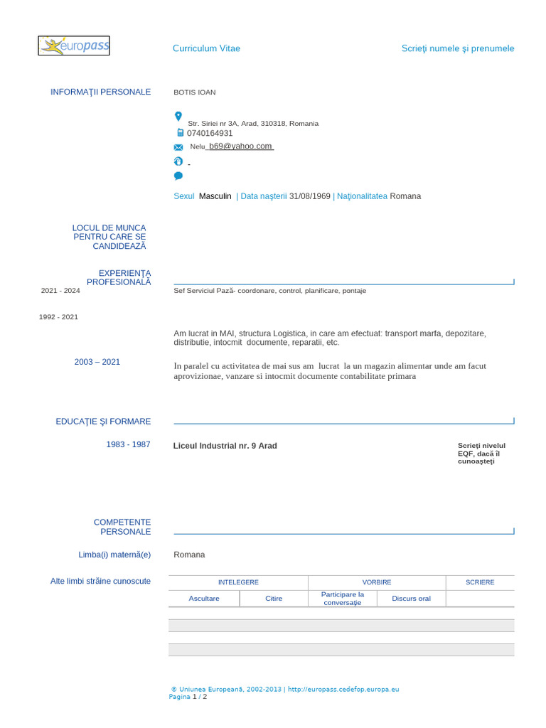 5myXCpsJGnNr CV Nelu 1 1 1 | PDF