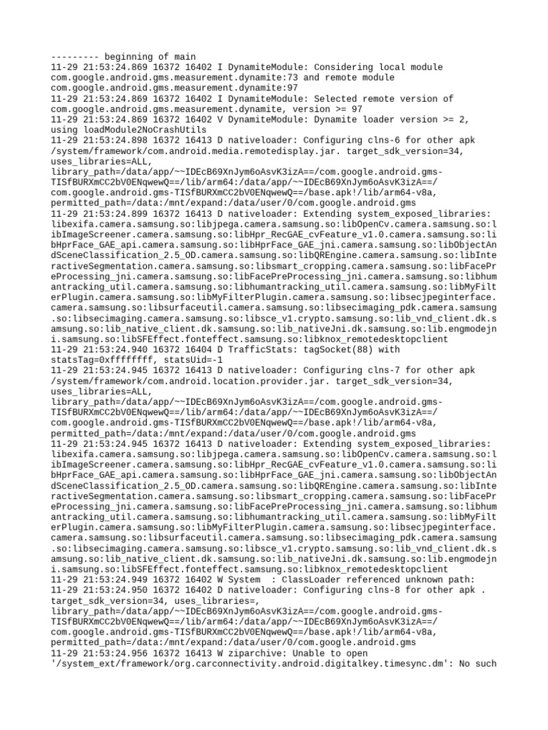 Com - Cherisher.beauty - Camera.videocall Logcat | PDF