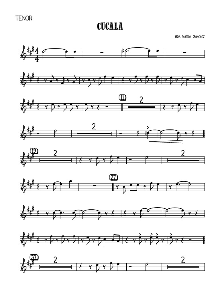 Cucala Tenor | PDF