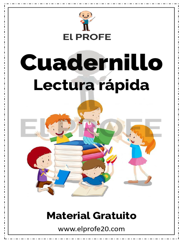 Cuadernillo Lectura Rapida Elprofe20 | PDF