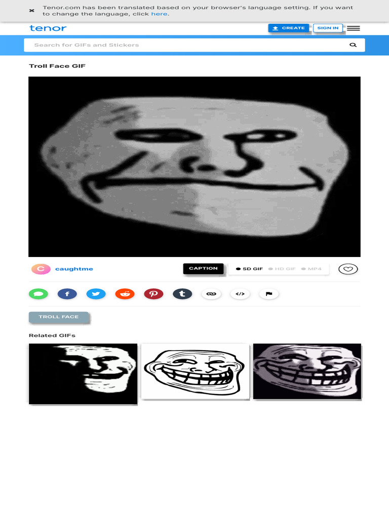 Troll Face GIF - Troll Face - Disco | PDF