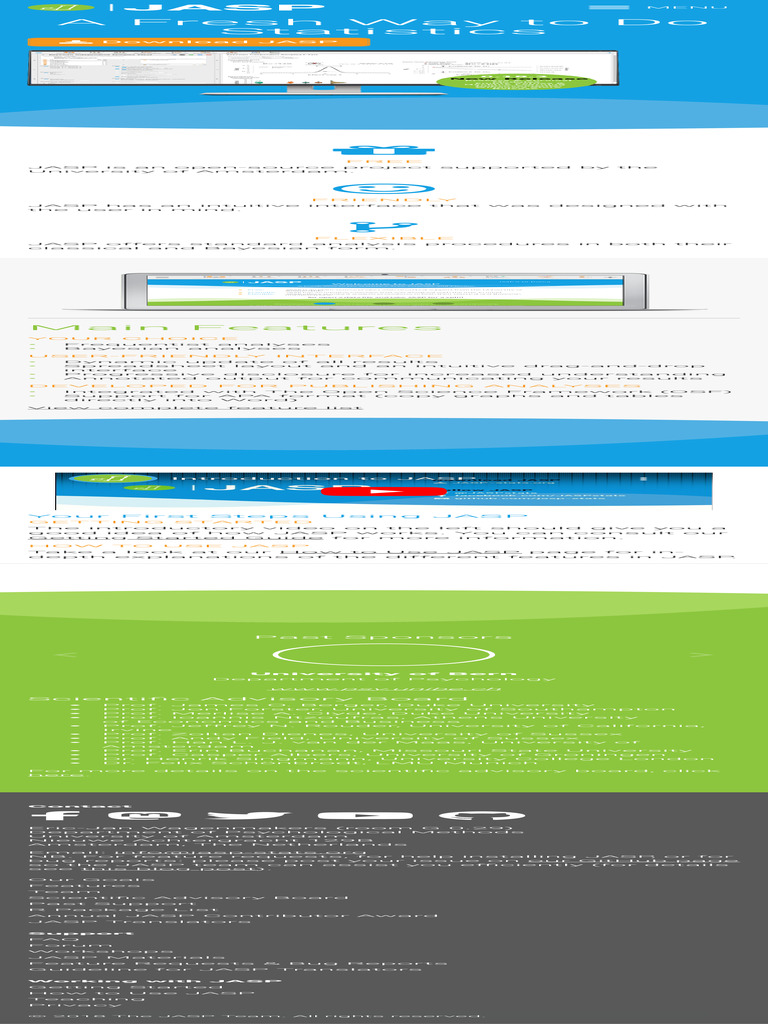 Jasp A Fresh Way To Do Statistics Pdf Statistics