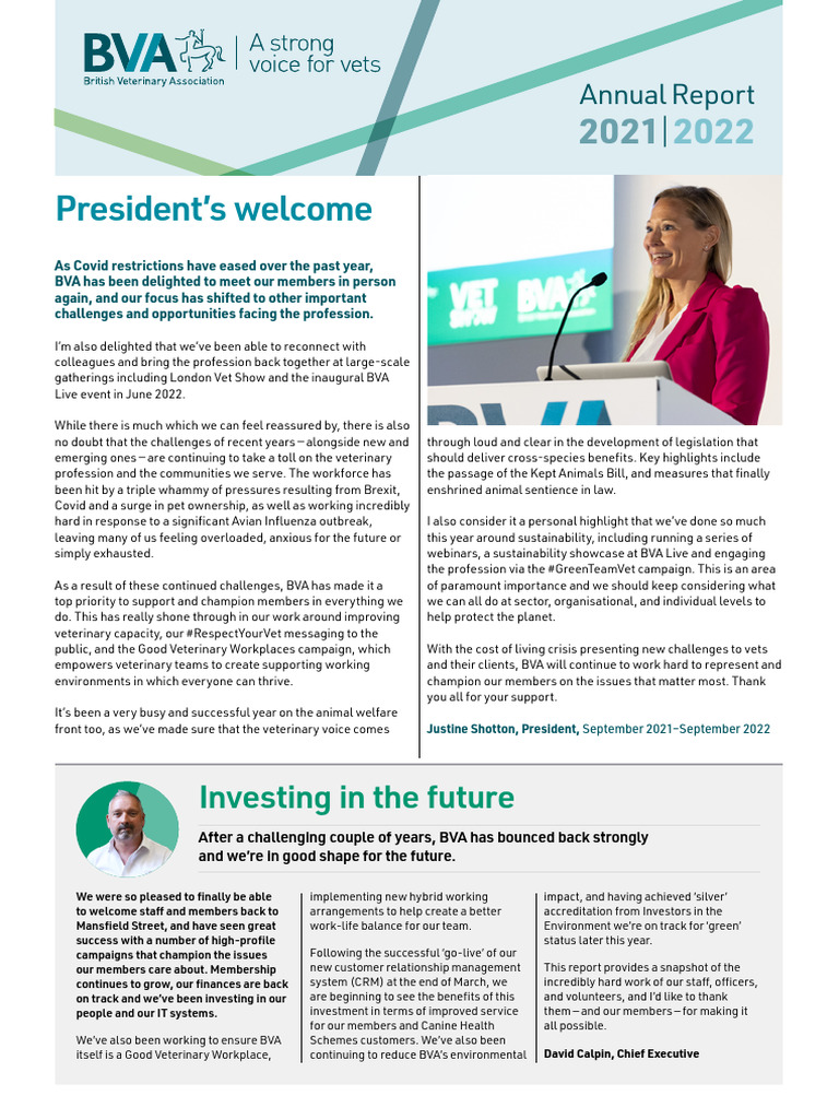 Bva Annual Report 2021 22 | PDF