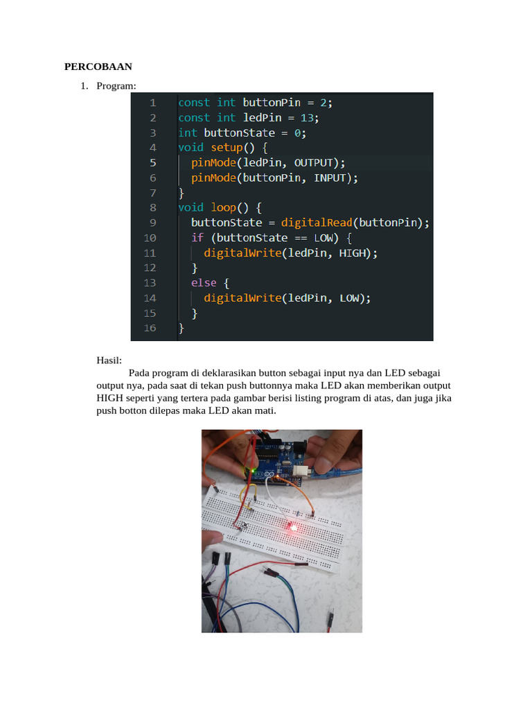 Laporan Resmi mod 2 | PDF