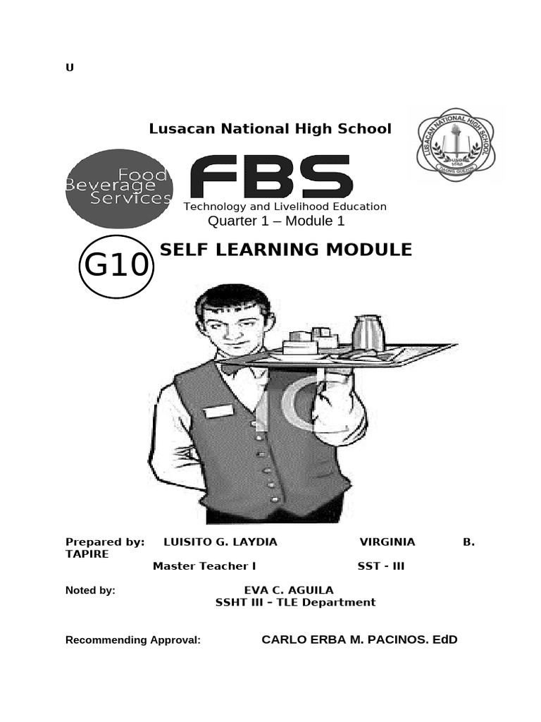 FBS Module FoodService 2021 2022 Q1 A | PDF