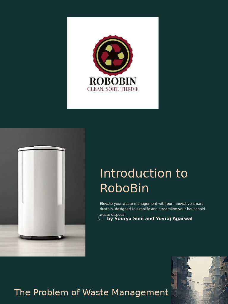 Introduction-to-Our-Smart-Dustbin (Autosaved) | PDF | Waste Management ...
