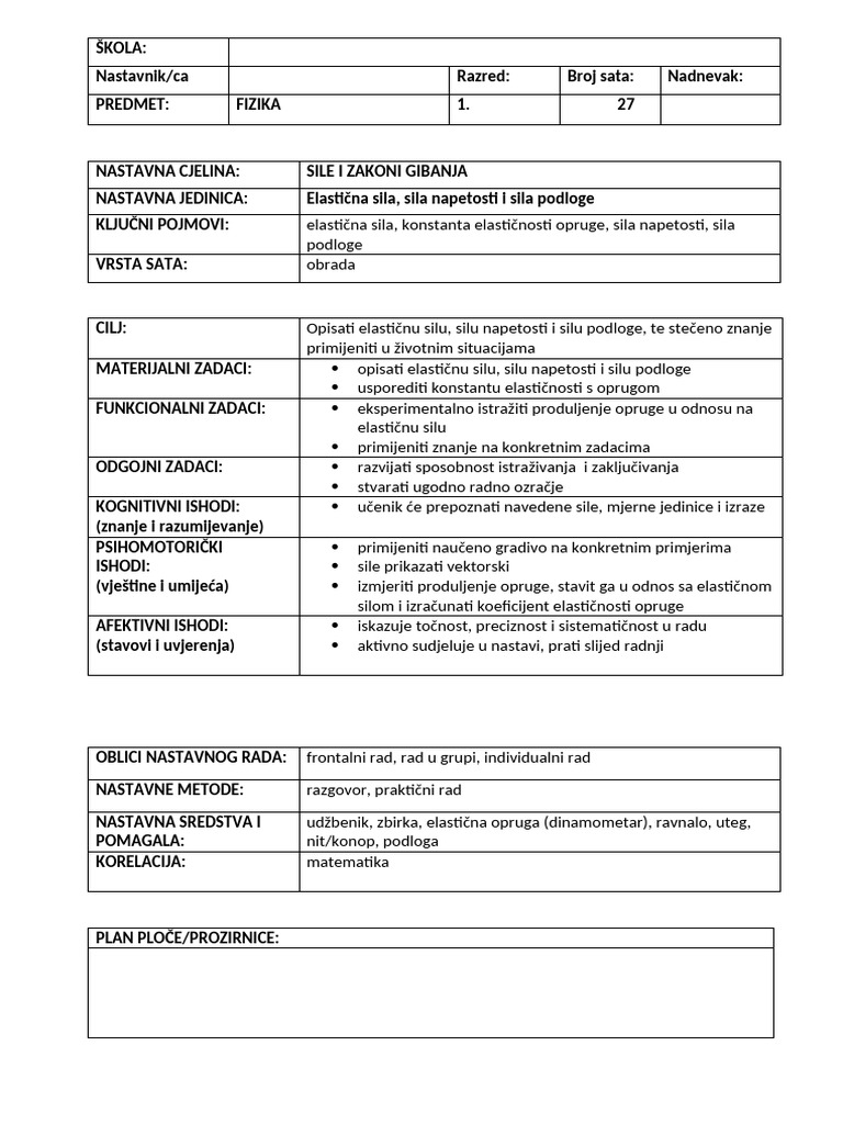 ALFA Priprema - 27.sat | PDF