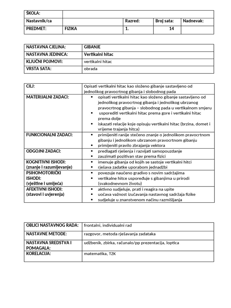 ALFA Priprema - 14.sat | PDF
