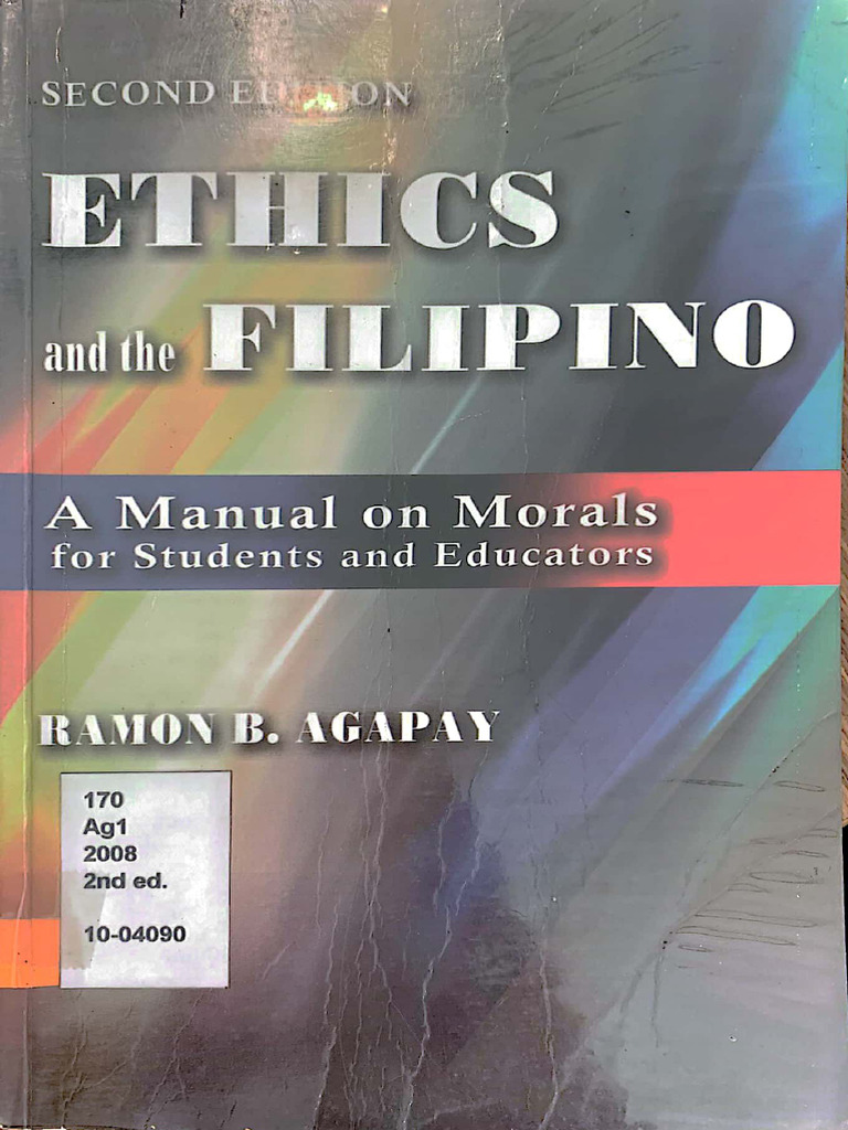 (SCANNED) Ethics and The Filipino 2nd Edition | PDF