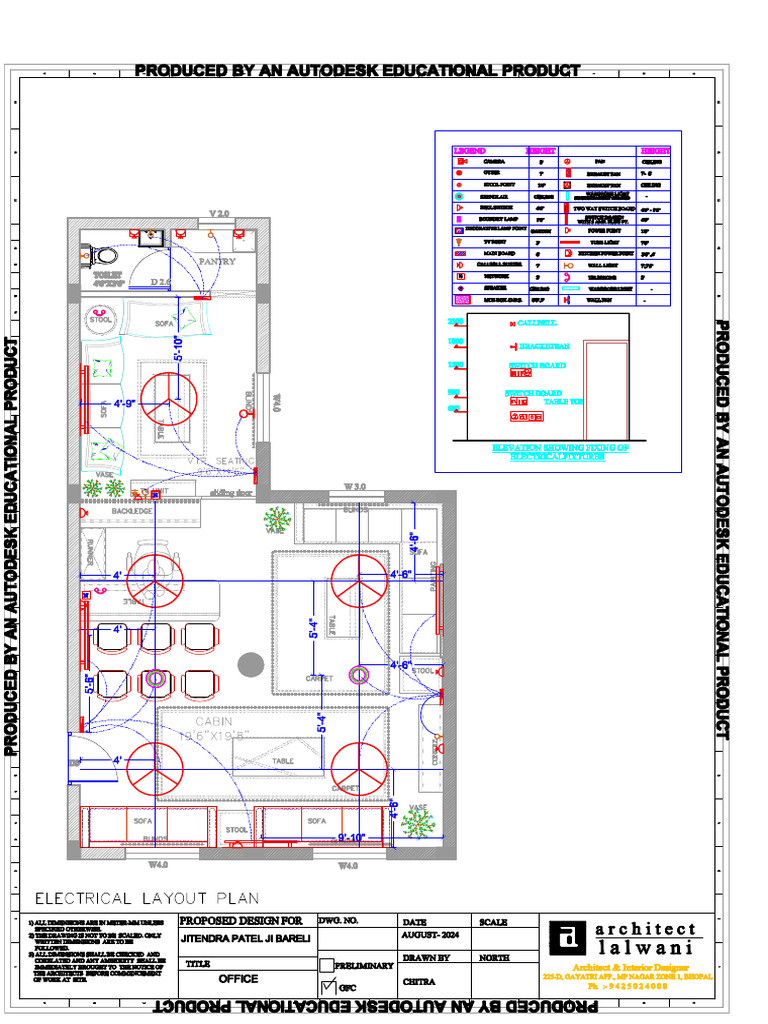 Electrical Layout Plan | PDF