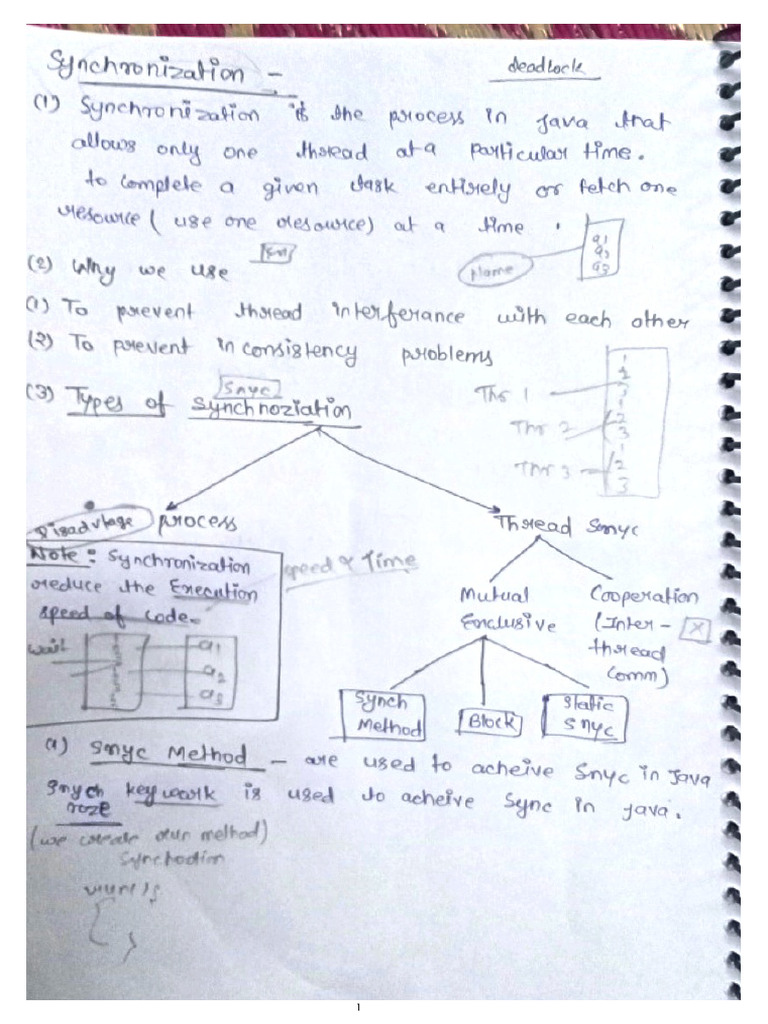 Synchroni Zation | PDF
