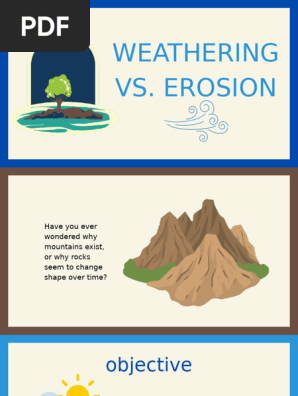 Weathering And Erosion Clipart